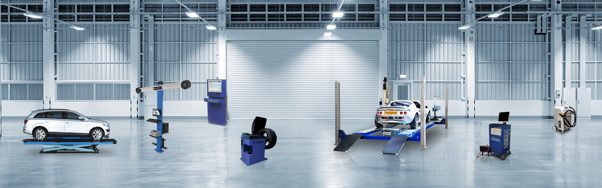 mot bays garage scissor lift post lift equipment slider - Mot Bays